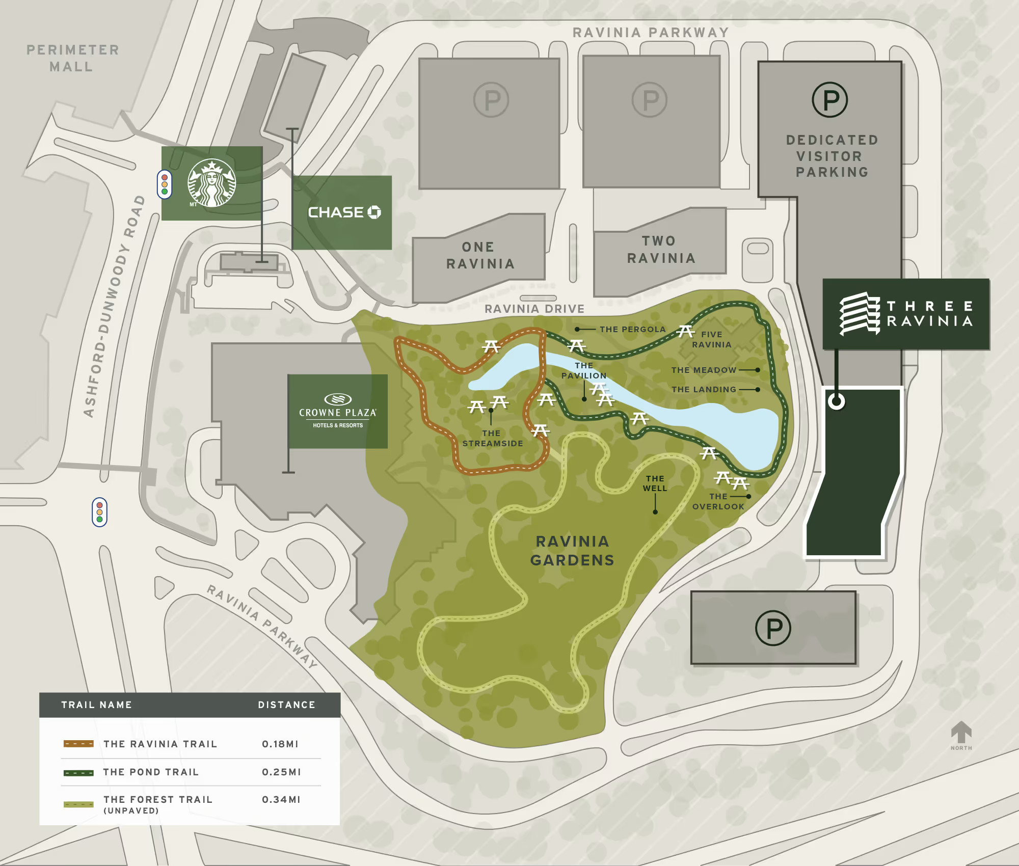 Amenities - Three Ravinia
